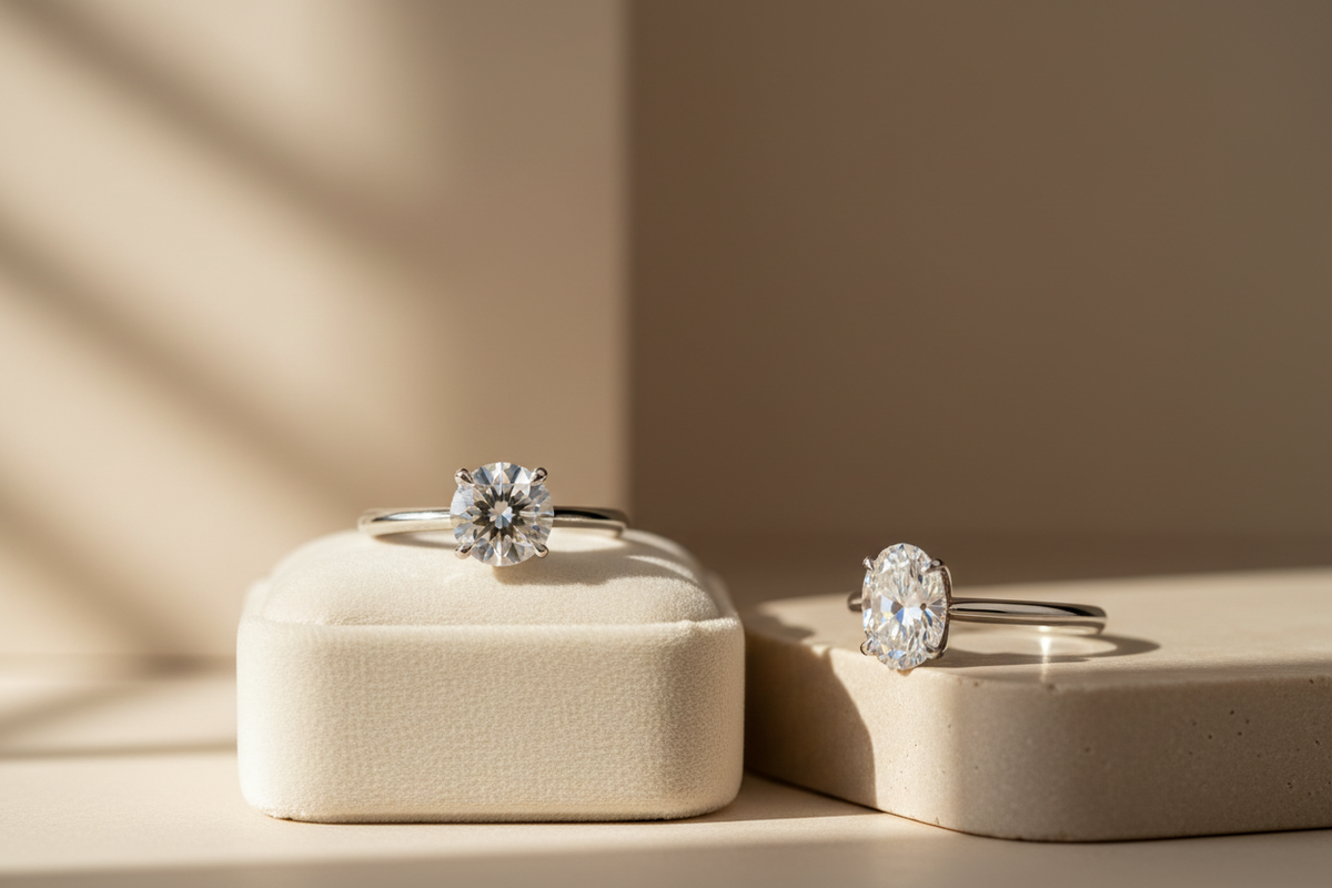 Solitaire Engagement Rings | Timeless & Classic | Moisora